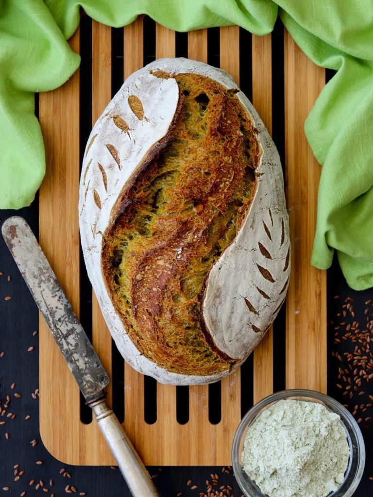 TOTAL GREEN BREAD (Canapa e Spirulina) - DOLCEMENTE CON MAGDA